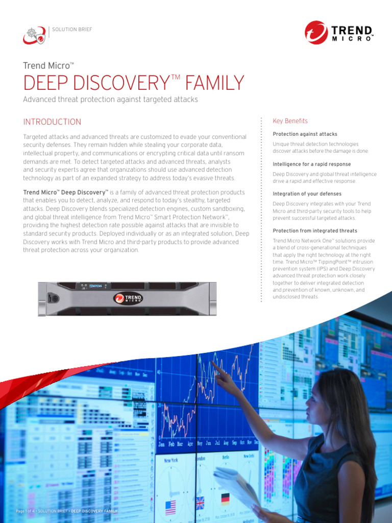 SB - Deep Discovery Familyy | PDF | Security | Computer Security