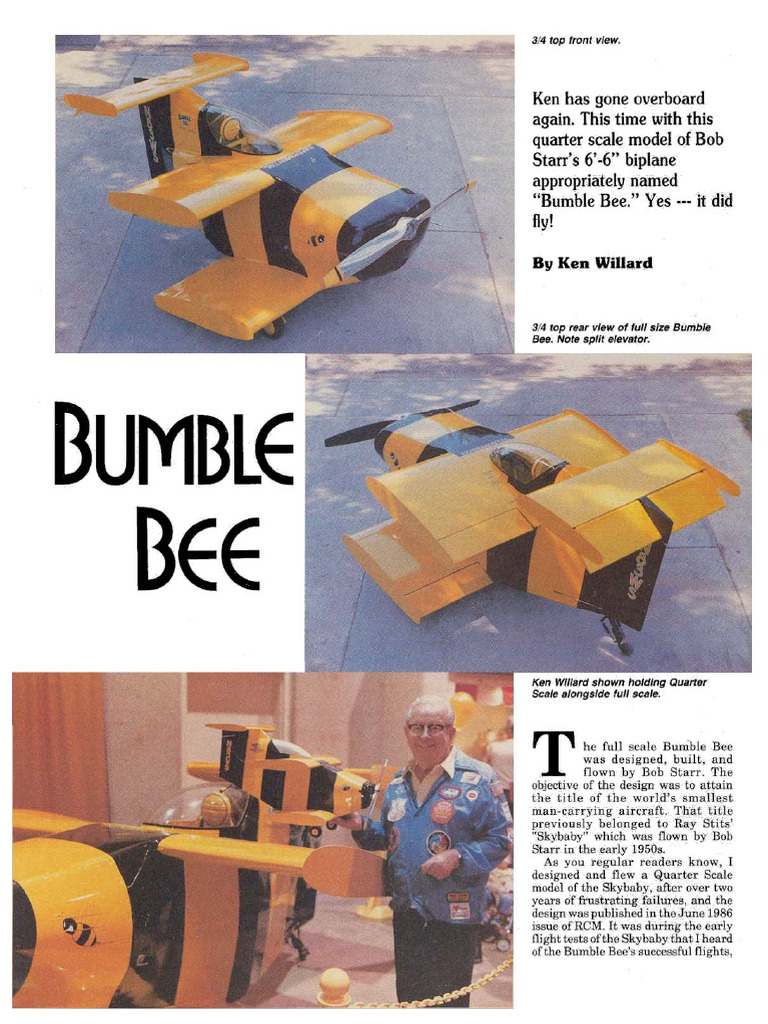 Bumble Bee Construction | PDF