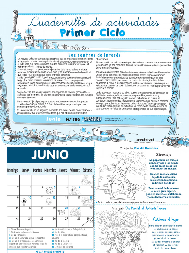 Actividades Junio | PDF | Pedagogía | Enseñando
