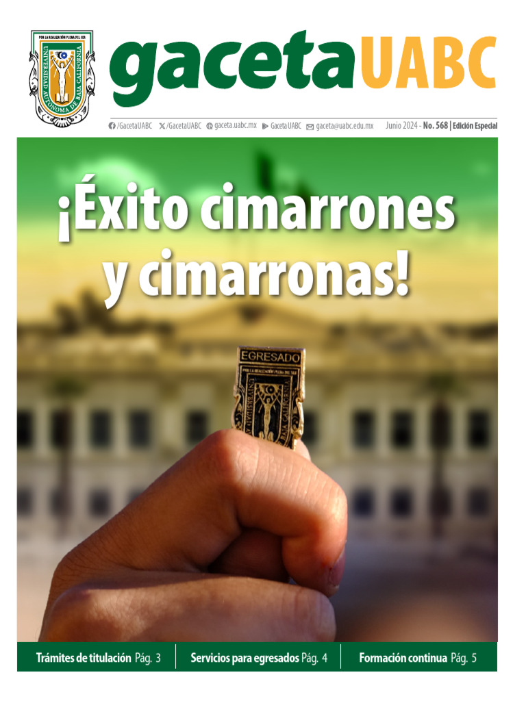 Trámites de Titulación UABC 2024 | PDF