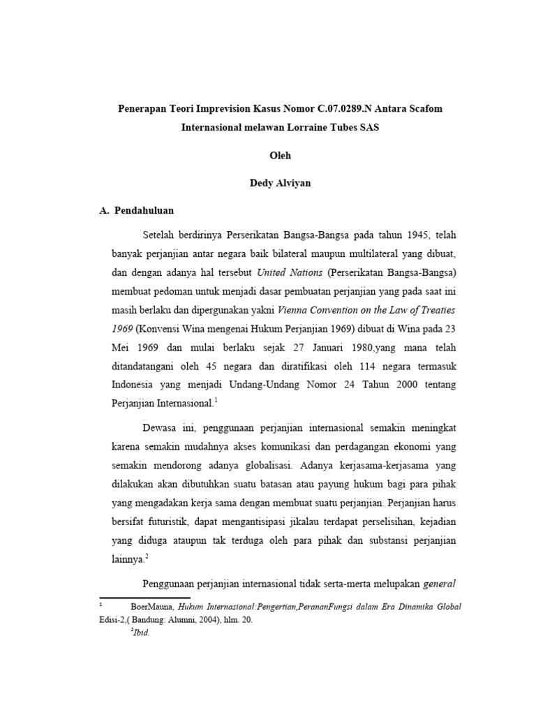 Tgas UasPerancangan Kontrak Dan perUU | PDF | Hukum