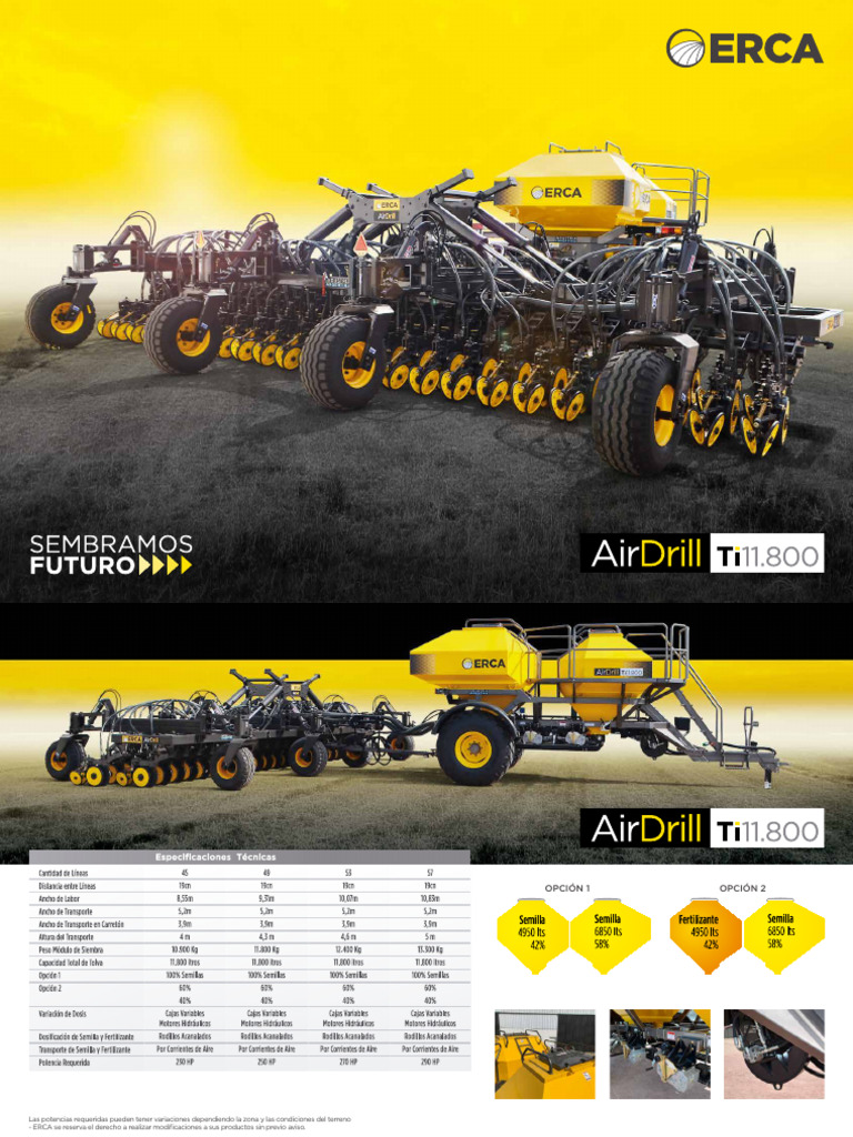 ERCA-Catalogo Completo-Junio-2021 | PDF | Tractor | Arado