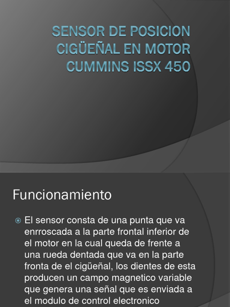 Sensor de Posicion Electricidad | PDF | Tecnología