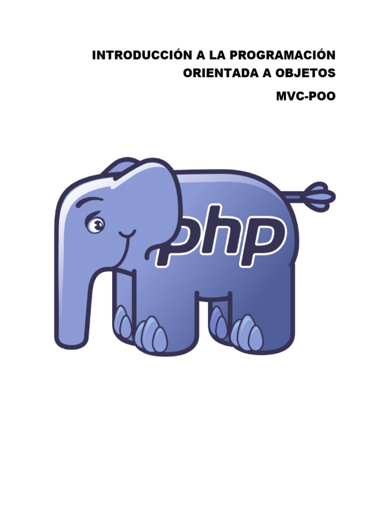 Programación Orientada A Objetos Con PHP-1 | PDF | Objeto (informática) | Herencia (Programación ...