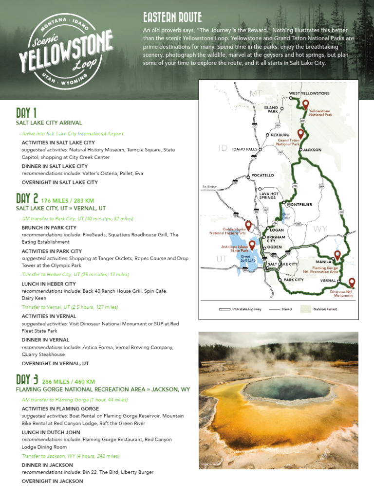Yellostone 1 | PDF | Yellowstone National Park