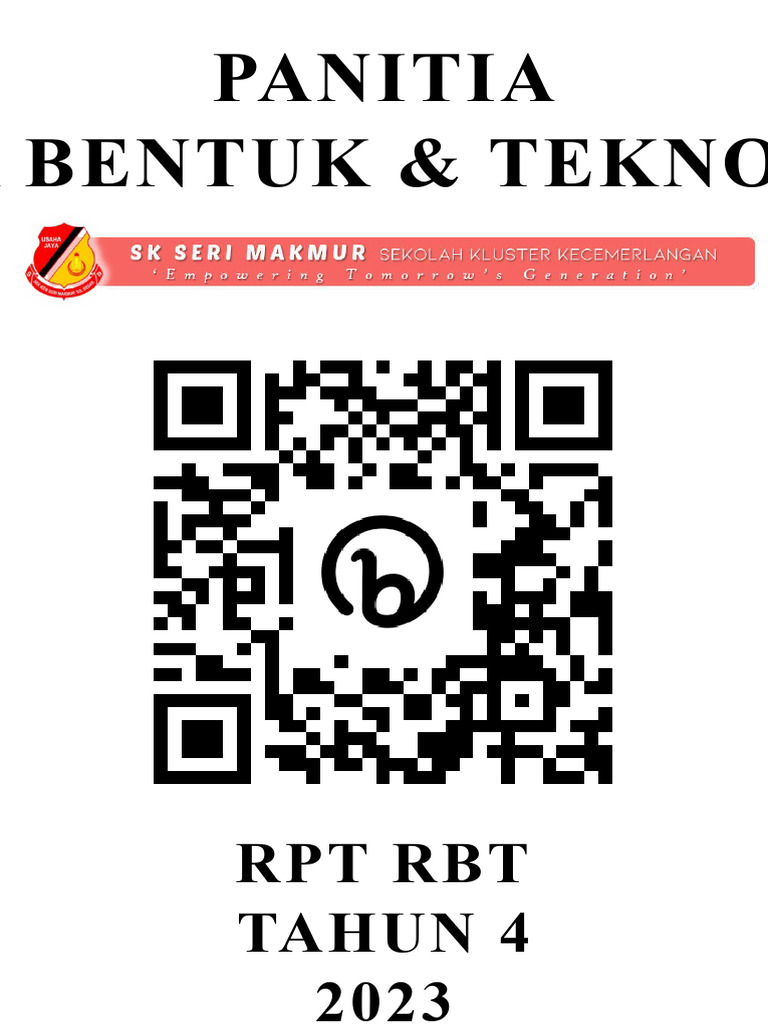 Qr Code Rpt Rbt Pjpk 2023 | PDF