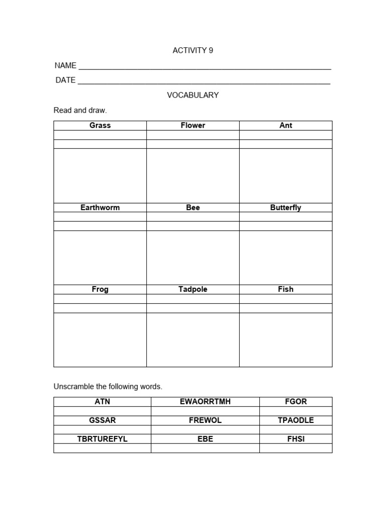 Act 8 1st Grade | PDF