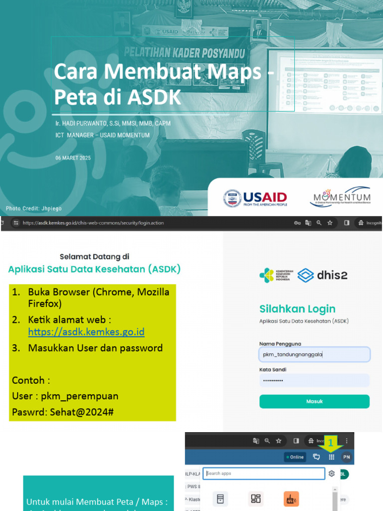 06. Cara Membuat Maps - Peta Di ASDK | PDF