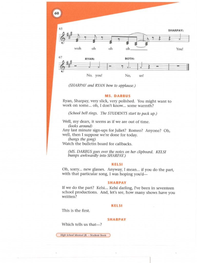 HSM YSBD Script | PDF