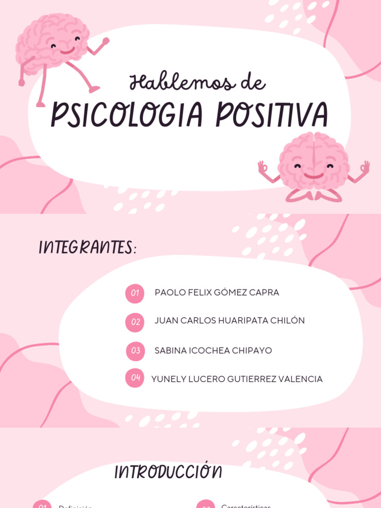 Psicologia Positiva | Descargar gratis PDF | Psicologia POSITIVA | Bienestar