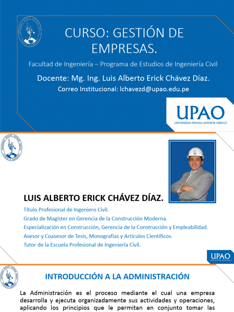 INTRODUCCIÓN A LA ADMINISTRACIÓN Y GERENCIA | PDF | Business ... INTRODUCCIÓN A LA ADMINISTRACIÓN Y GERENCIA | PDF | Business ...