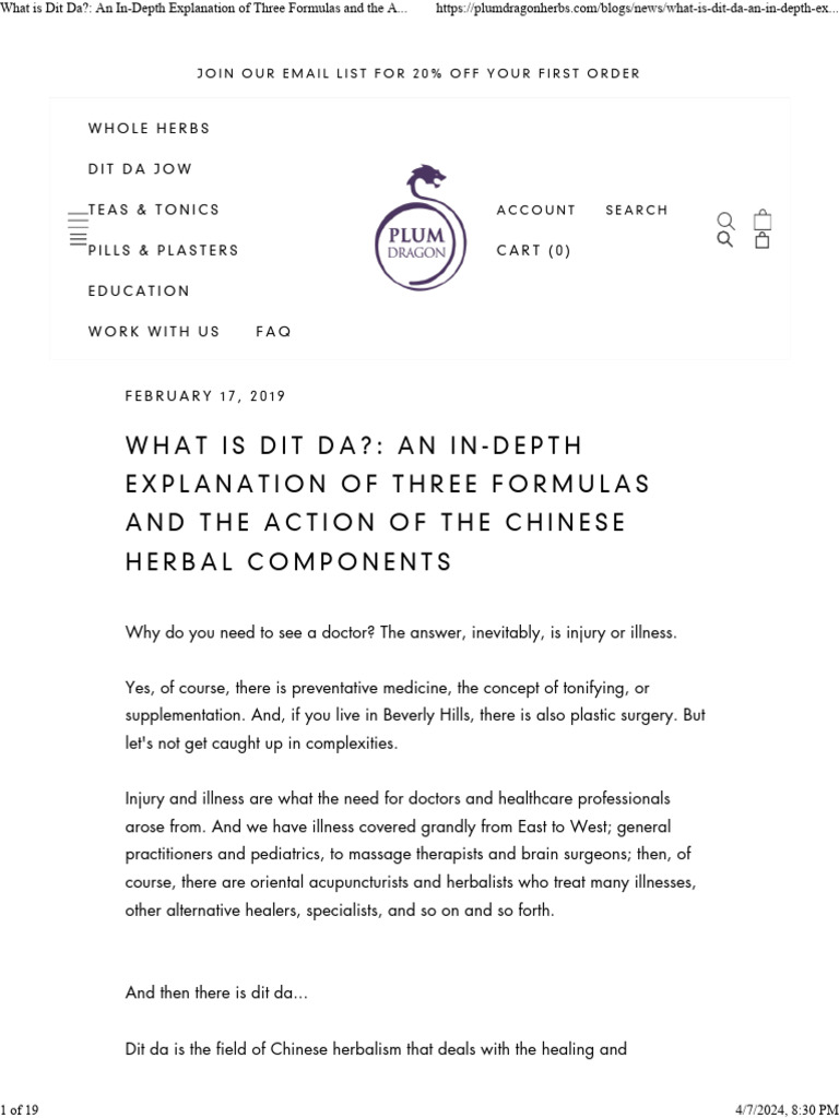 What Is Dit Da An In-Depth Explanation of Three Formulas and The Act ...