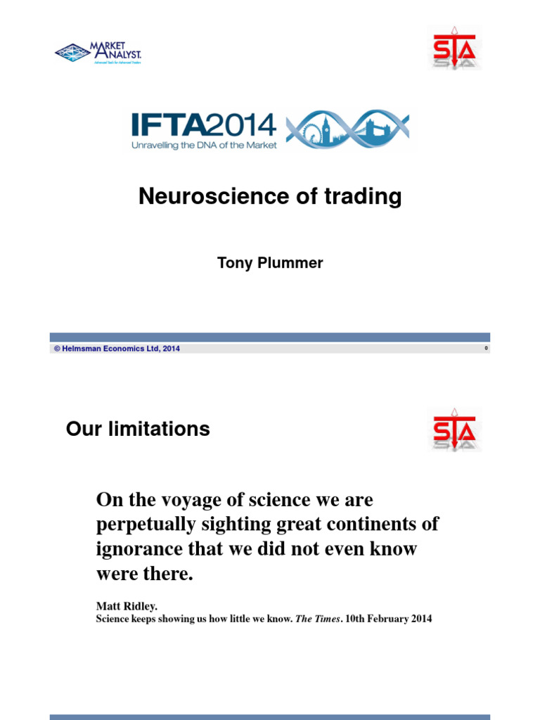 Tony-Plummer Neouroscience of Trading | PDF | Limbic System | Amygdala