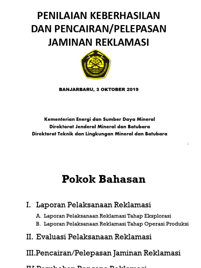 TATA CARA PENILAIAN DAN PENCAIRAN-PELEPASAN JAMREK - REv 1 | PDF | Bisnis