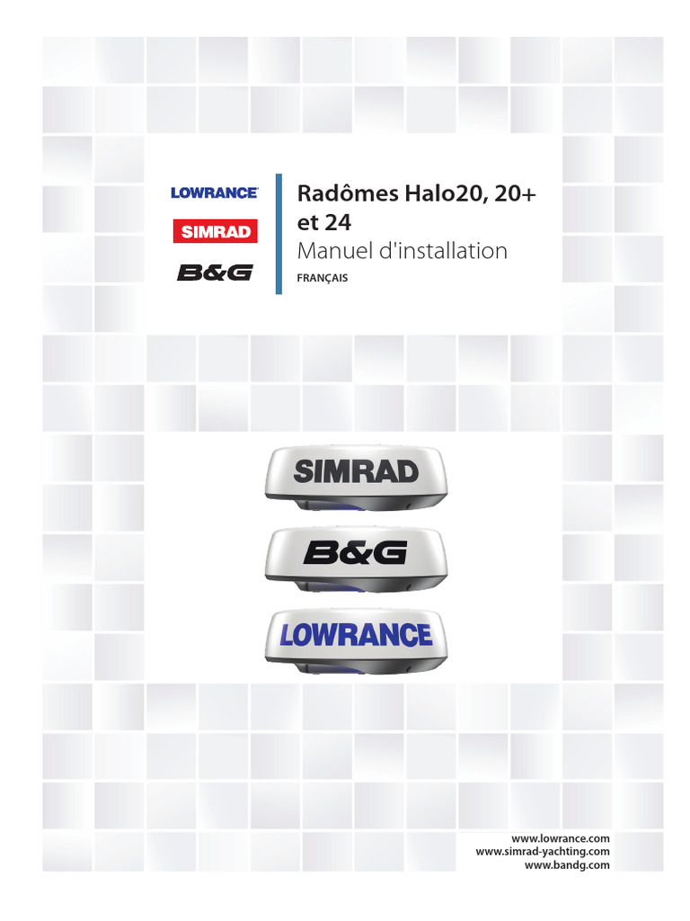 Radar Lowrance Halo 20 | PDF | Antenne (Radio) | Radar