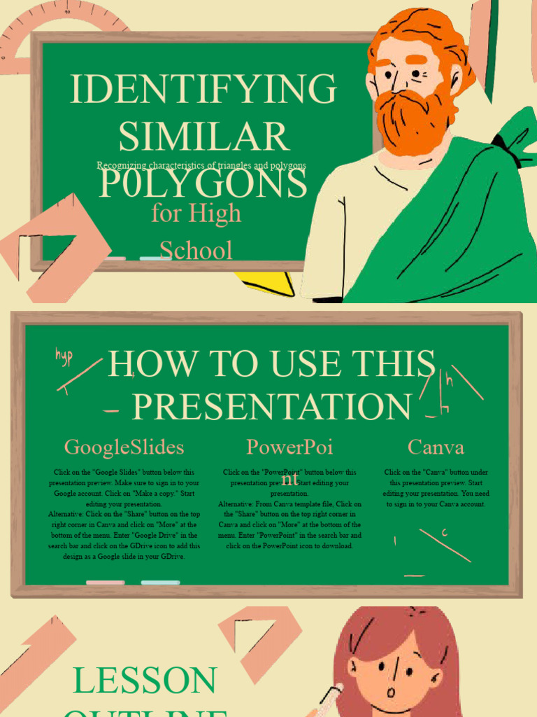 Polygons and Pythagorean Theorem For High School | PDF | Triangle ...