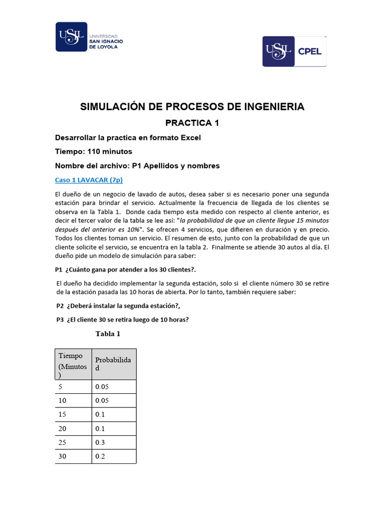 Practica 1 Simulacion de Procesos 24 | PDF