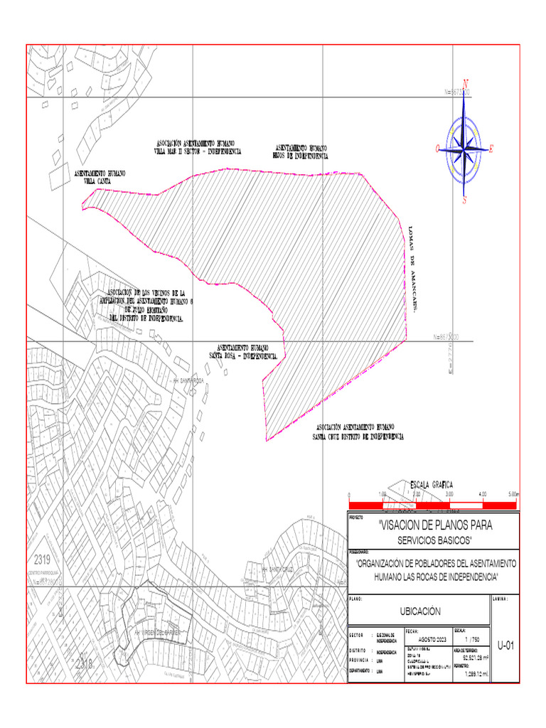 Planos Las Rocas Final - Agosto 2023 - Ubicacion-Plano Las Rocas | PDF