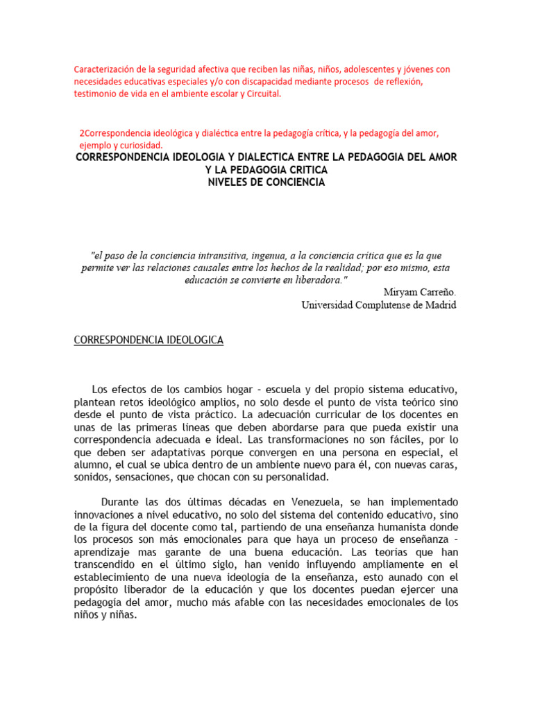 Tematica 1 | PDF | Educación especial | Pedagogía