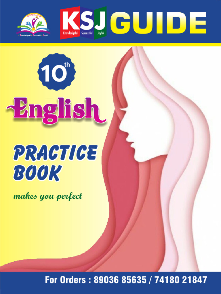 KSJ 10 Eng Practice Book-1 | Download Free PDF | English Language | Grammar