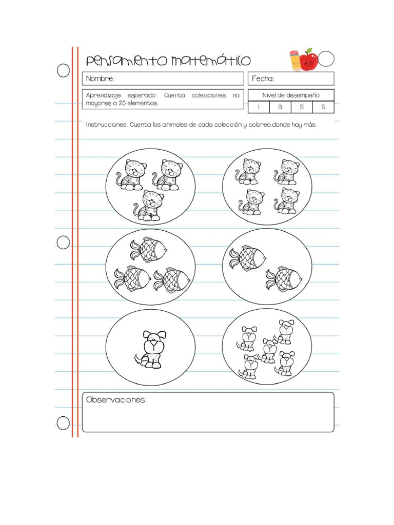 Actividades Principio de Conteo 2C | PDF