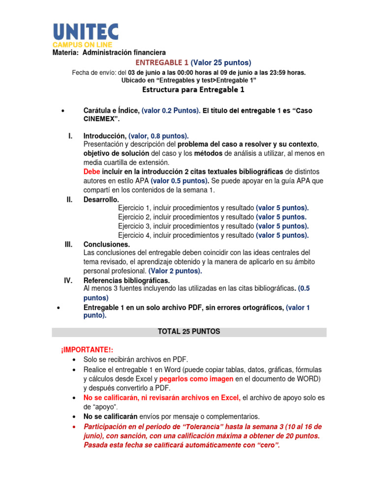Entregable 1 may_ jul 2024 | PDF | Estado de resultados | Economias