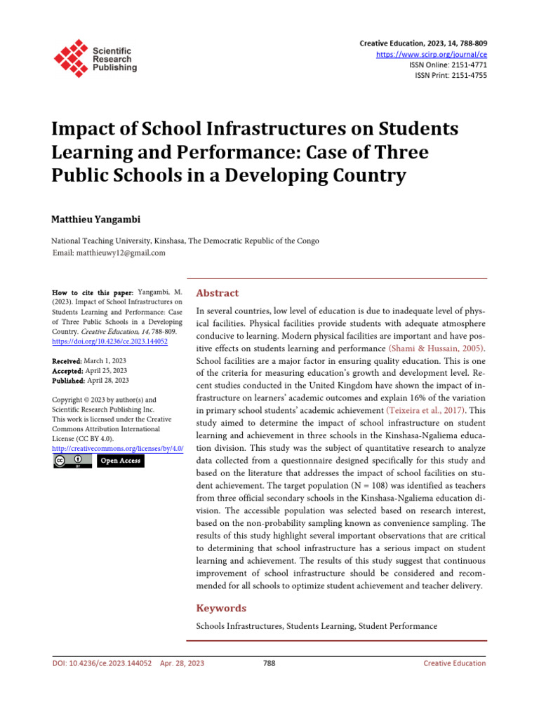 Ce 2023042816580420 | PDF | Survey Methodology | Schools