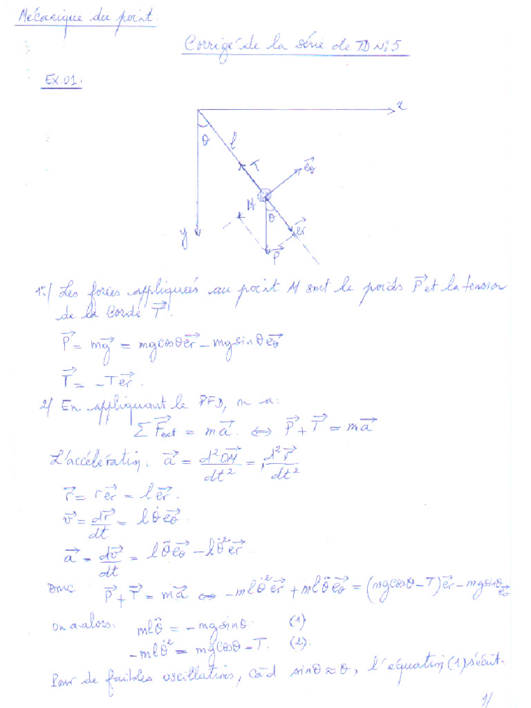 Corrigé TD5 | PDF