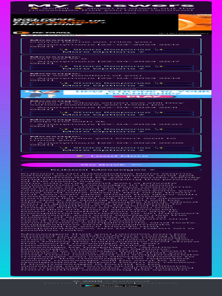 My Messages - Kubool 2 | PDF | Internet | Websites