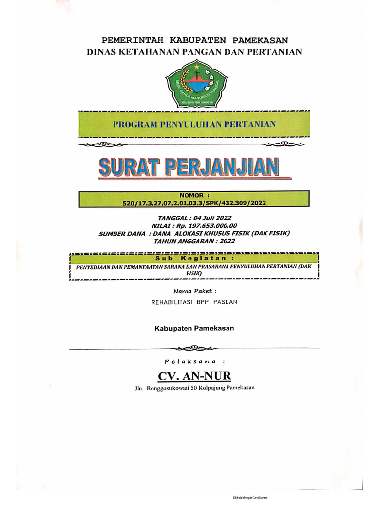 SPK Rehab BBP 22 | PDF