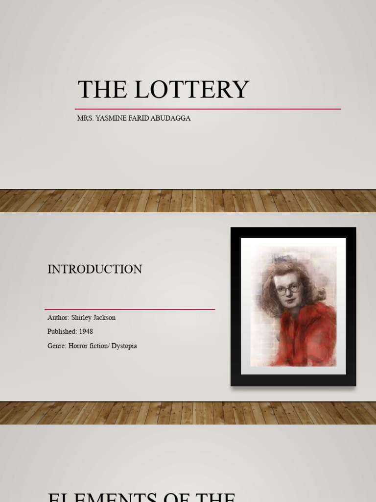 Shirley Jackson's The Lottery Analysis | PDF