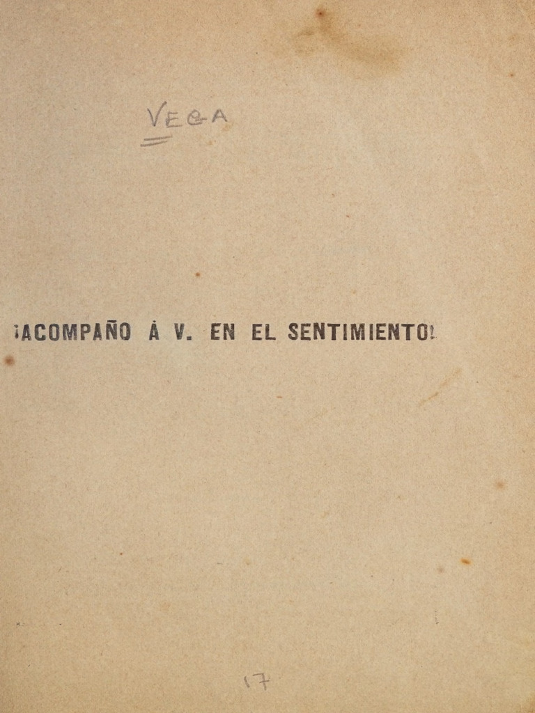 Acompa Oven El Sent 00 Vega | PDF