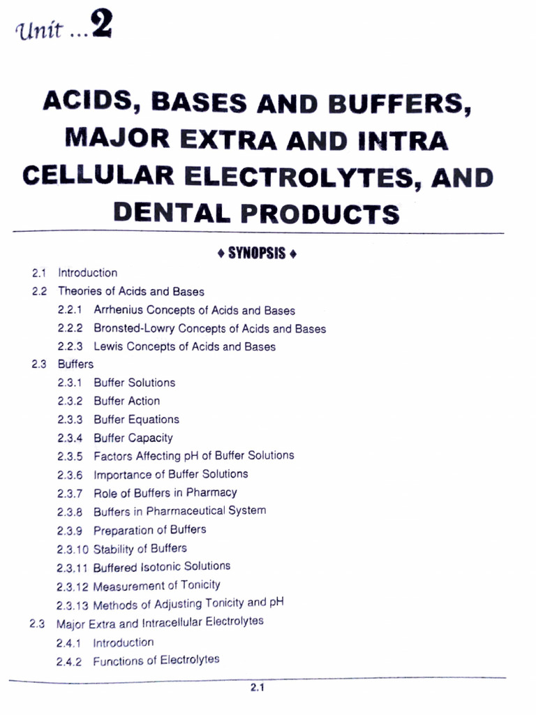 Acid Base Buffers | PDF