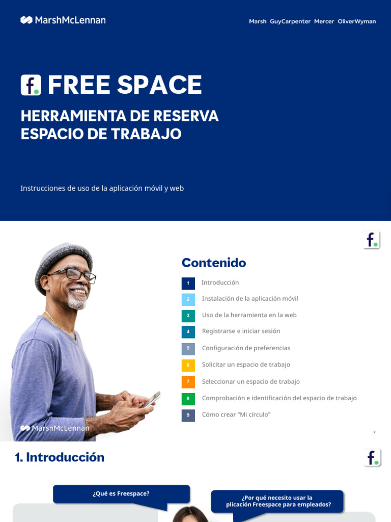 Manual - Aplicación Freespace | PDF | Software de la aplicacion | Aplicación movil