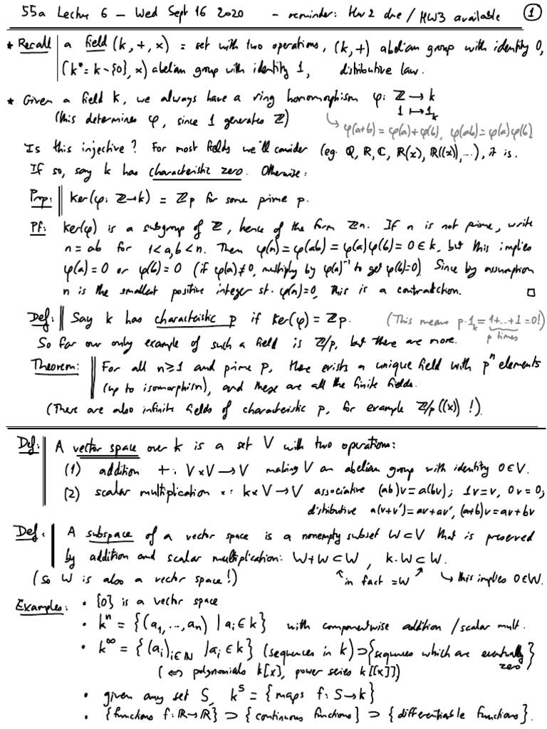 Lecture 6 | PDF