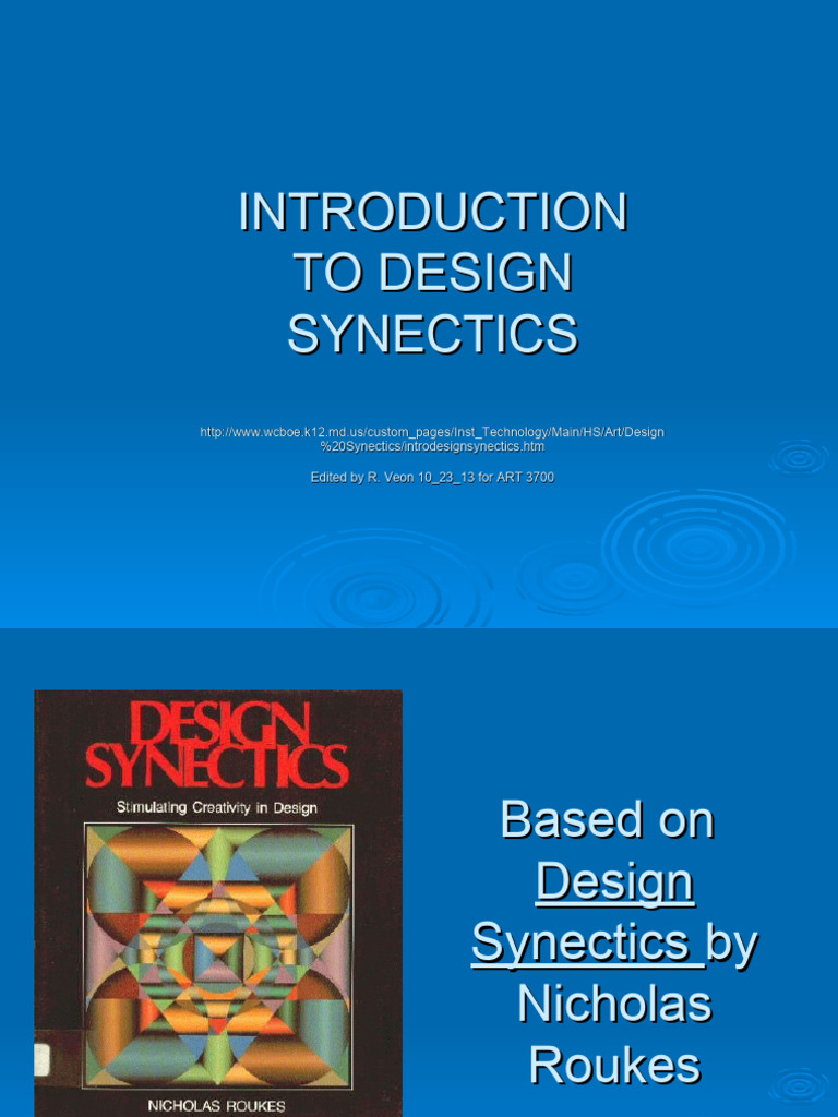 Introduction To Design Synectics - Veon Edit Student Version | PDF ...
