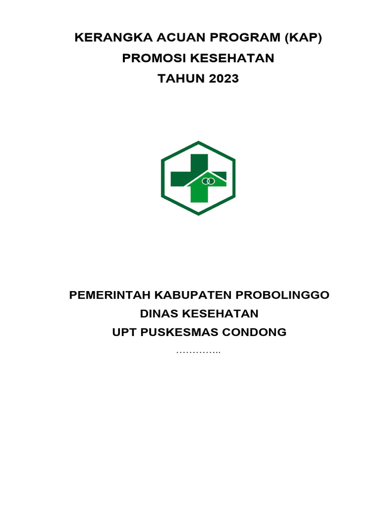 Kap Program Promkes 2023 | PDF