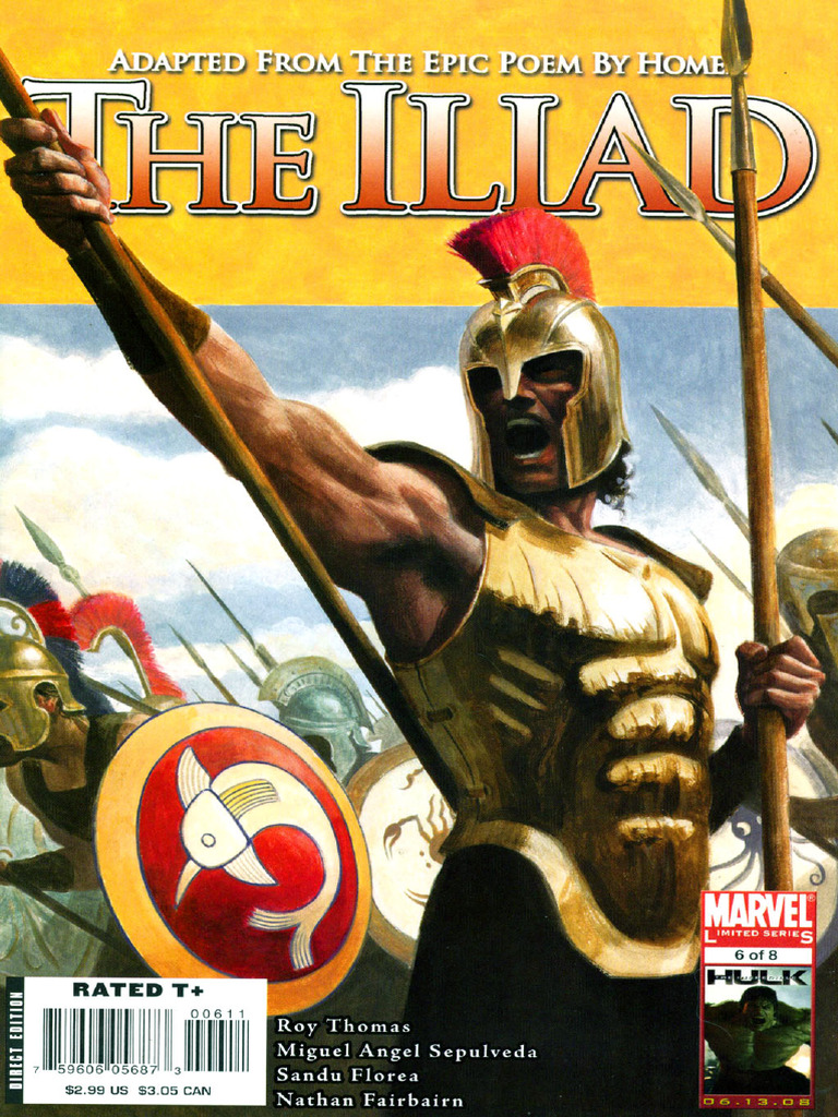 Marvel Illustrated Homers The Iliad 6 | PDF
