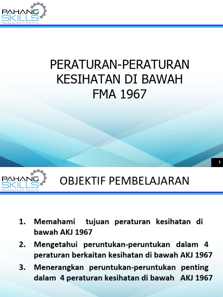 11 - Peraturan Kesihatan Akj | PDF