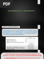 Microarreglos en Biología Molecular | PDF | Adn Microarray | Cáncer