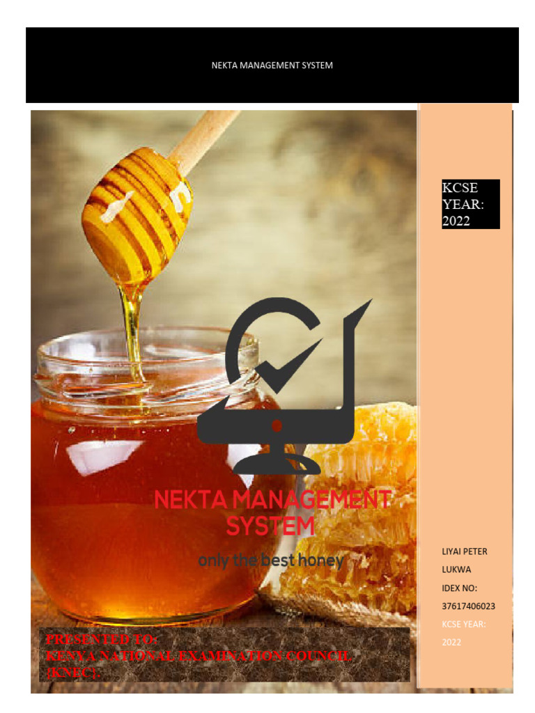 Nekta Management Sysytem-Lukwapeter (Repaired) | PDF | Beehive | System