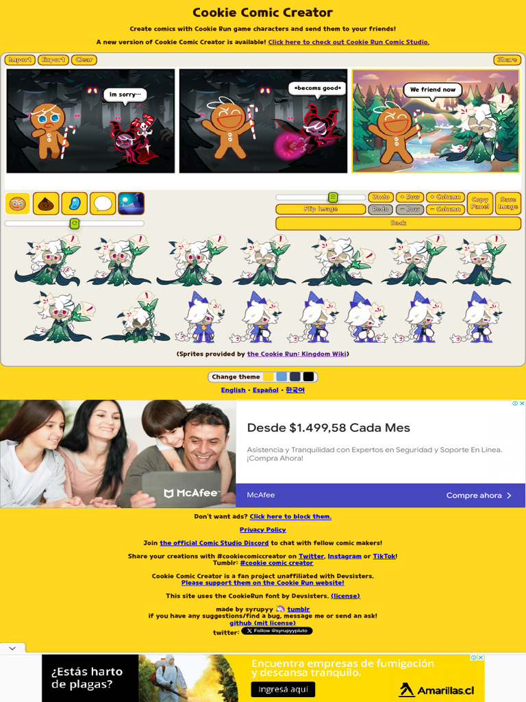 Cookie Comic Creator 2 | PDF