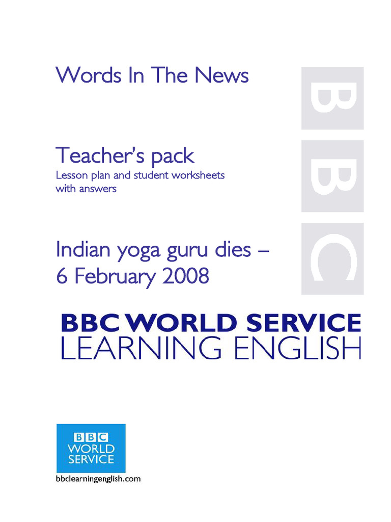 Witn Plan 080206 Yogi Dies1 | PDF | Meditation | Vocabulary