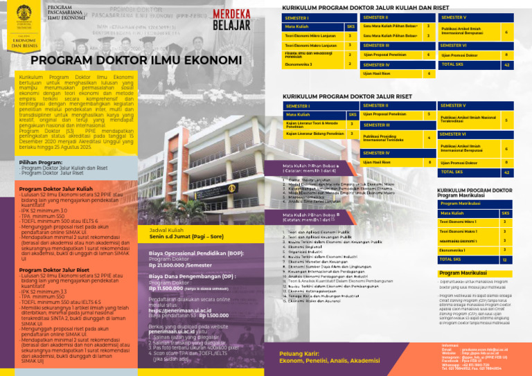 Brosur-S3-Ppie-2022 Ui | PDF