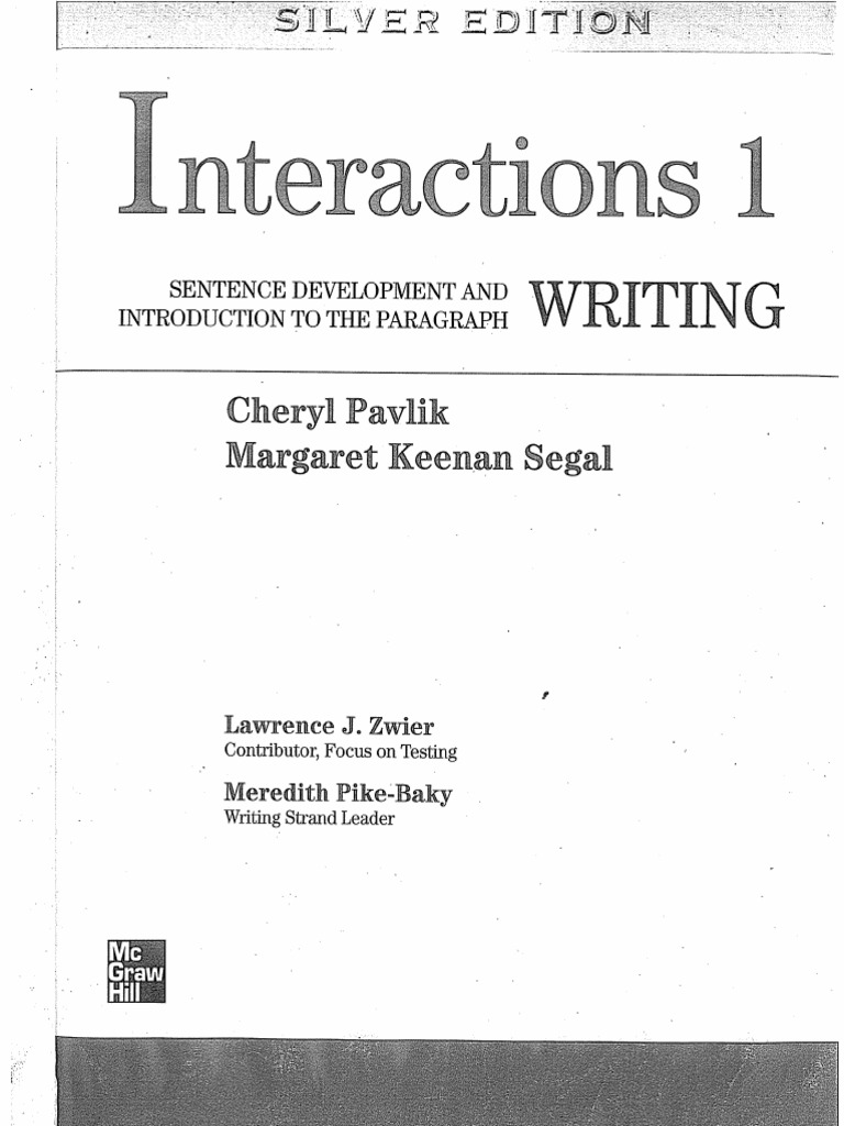 Interactions 1 Writing | PDF