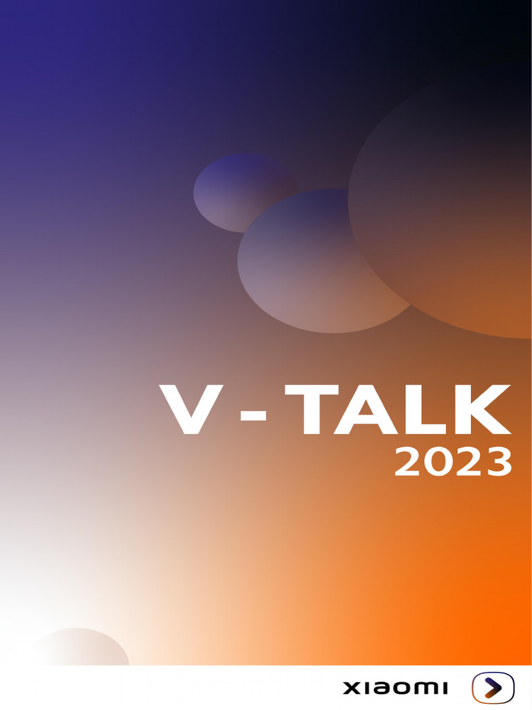 V-Talk 2023 | PDF