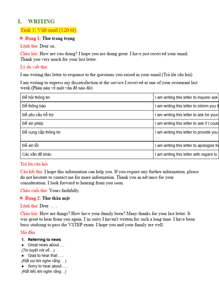 Formal and Informal Email Writing Guide | PDF | Vietnam