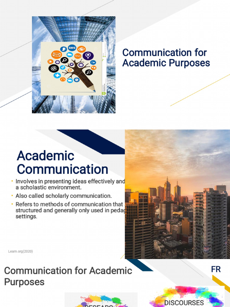 Communication-for-Academic-Purposes | PDF
