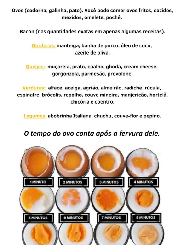 Receitas Ovos Desafio | PDF