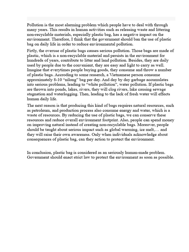 Plastic Bags | PDF | Home & Garden